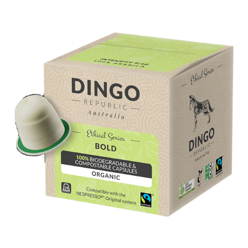 EcoCaffe - Bold Organic Coffee Pods (10 Pack) - Compostable and ...