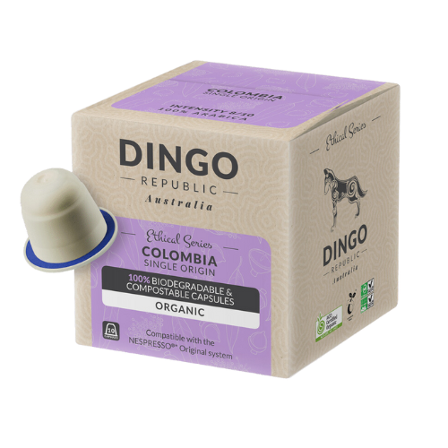 EcoCaffe - Colombia Organic Coffee Pods (10 Pack) - Compostable and ...