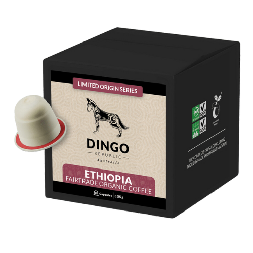 EcoCaffe - Ethiopia Organic Coffee Pods (10 Pack) - Compostable and ...